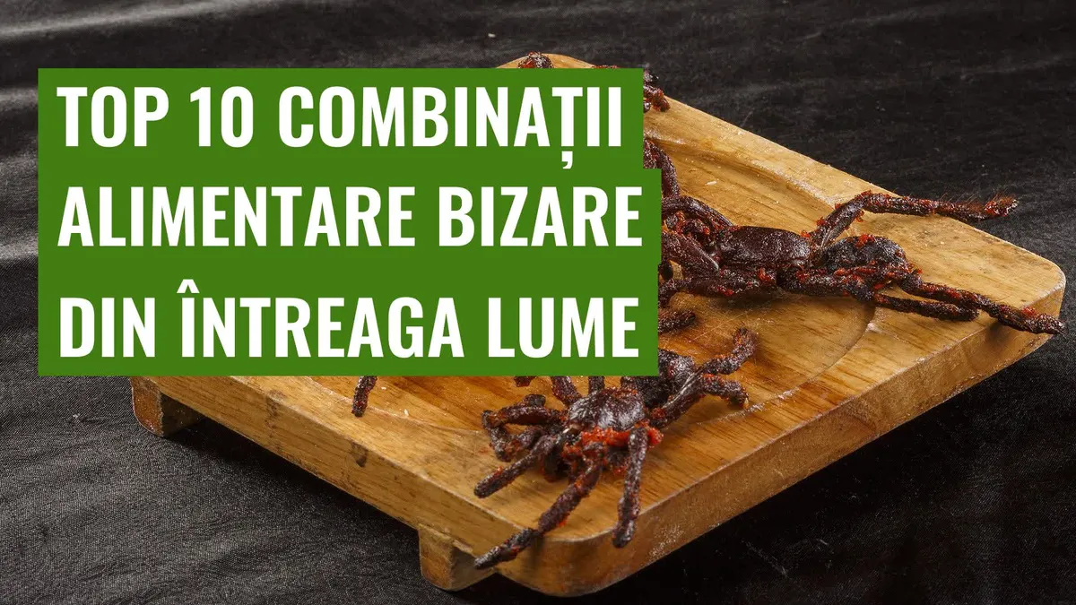 Top 10 combinații alimentare bizare din întreaga lume
